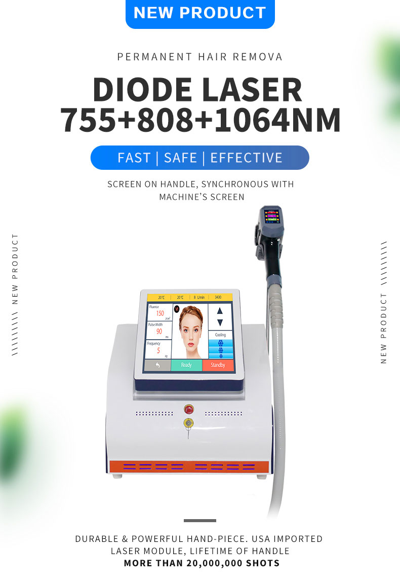 Triple Diode Laser Hair Removal 755 808 1064 Laser Machine - Buy Triple ...