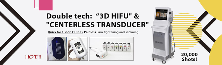 New Technology Hifu Machine Three Cartridges Portable 3D Ice HIFU Hifu ...